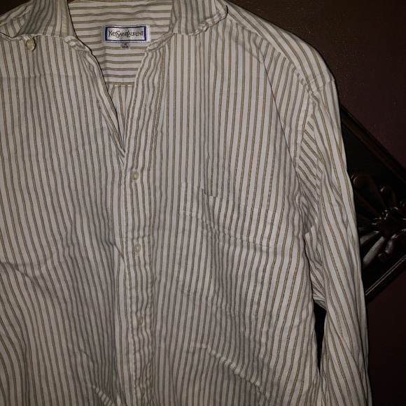 Yves Saint Laurent | Shirts | Mens Ysl Button Up | Poshmark